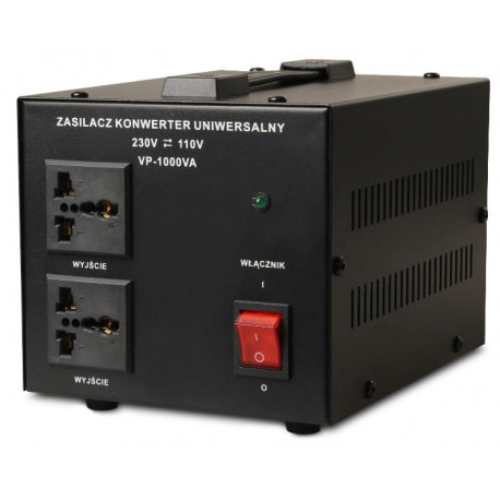 Konwerter napięcia przetwornica 110V/230V VP-100VA