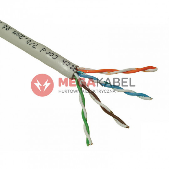 UTP internal network cable 4x2x0.5 cateoria 5+ Solid SEVEN